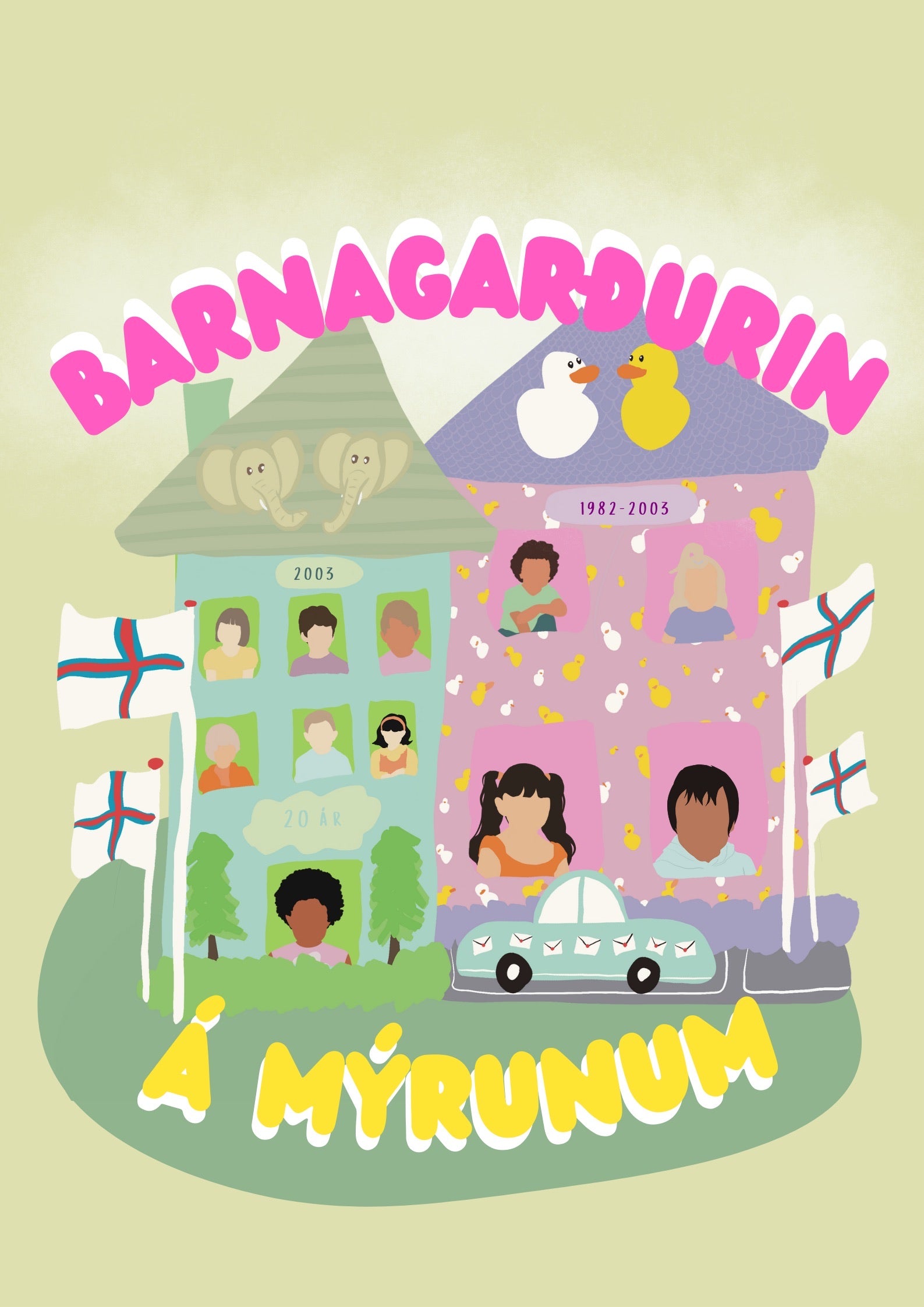 Barnagarðurin á Mýrunum – Marjun Wolles